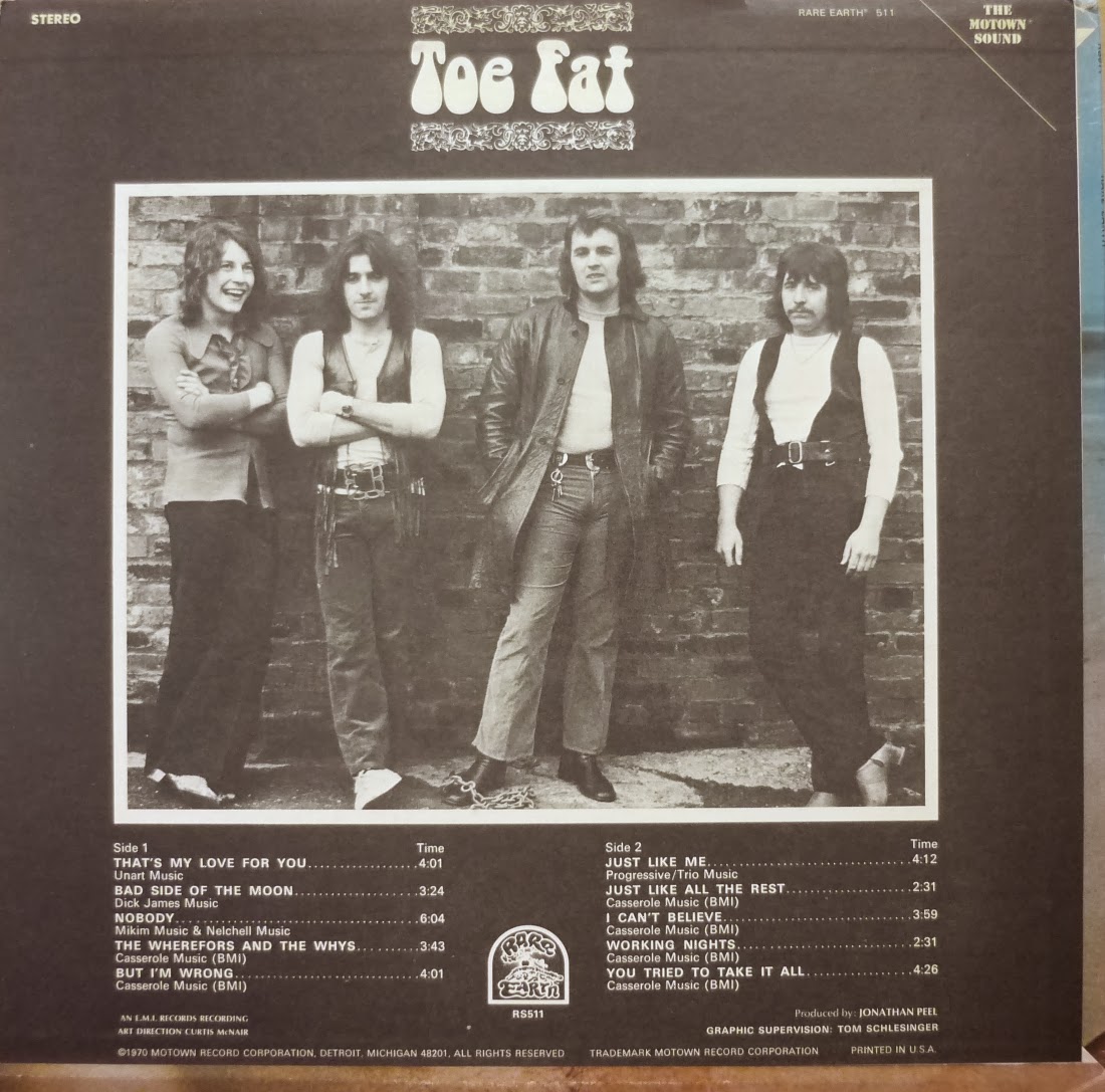 Discos Oscuros : Toe Fat - Toe Fat (1970)