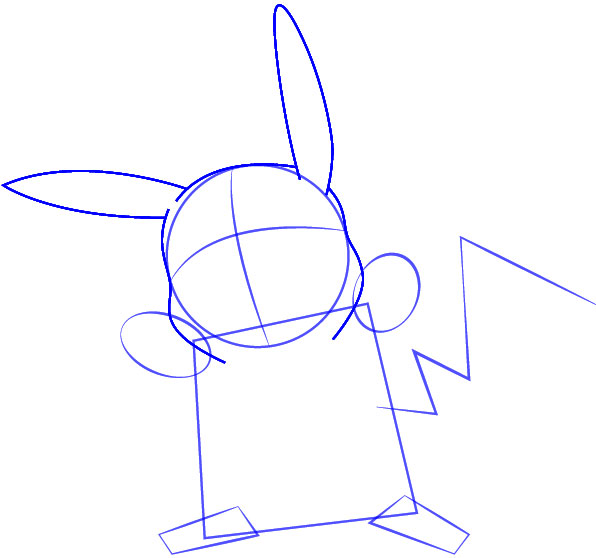 23+ Koleksi Istimewa Sketsa Gambar Kartun Pikachu