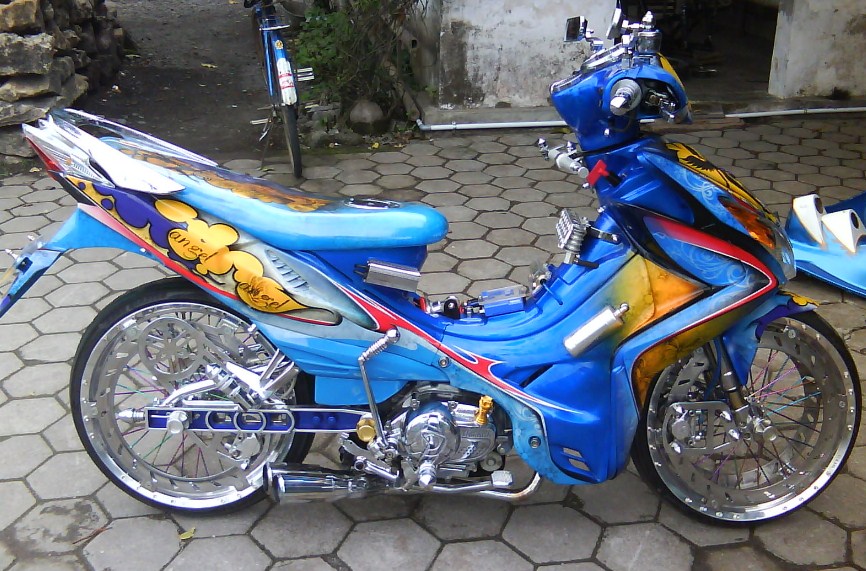 Modifikasi Motor Vega R