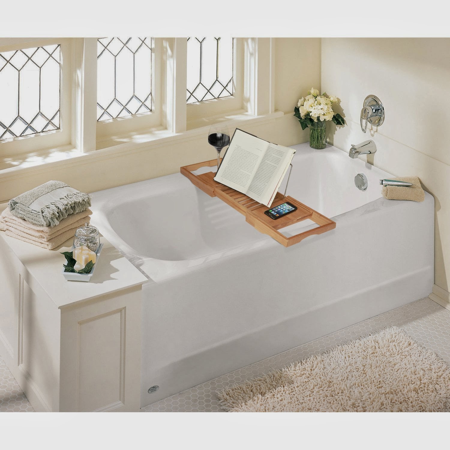 PAMdemonium: Bamboo Bathtub Caddy Review