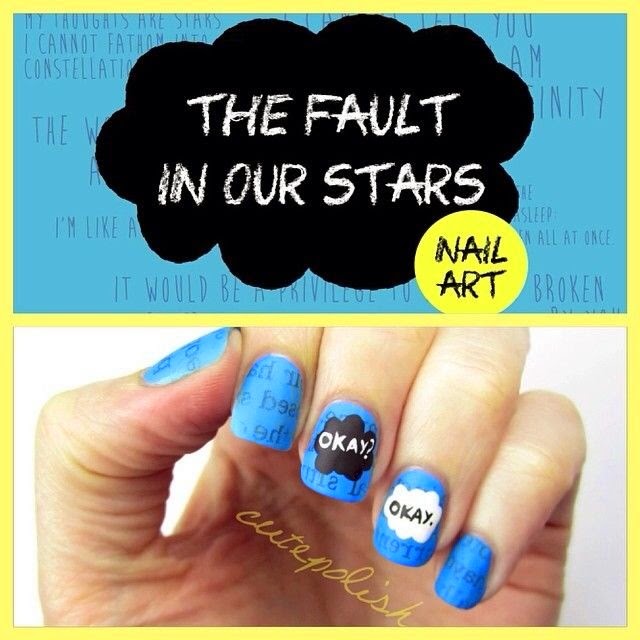 Nailed Polish: TFIOS Okay? Okay. Nails