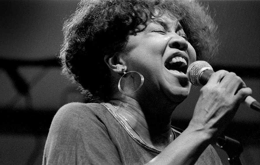 some old pictures I took: Live: Staple Singers, 1989