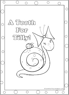 A Tooth For Tilly: Coloring Pages