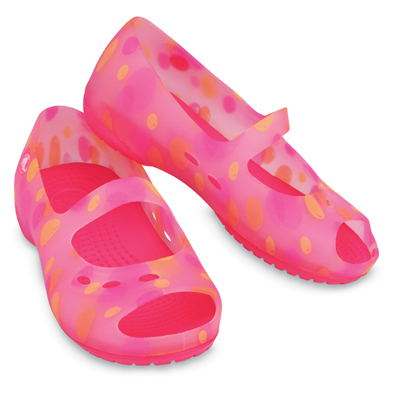 Bagz Heaven: Crocs™ Girls’ Carlie Flat Bubbles shoe