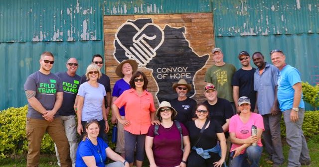 Bryan and Kimberly Burr: Convoy of Hope Field Team from Redmond Oregon