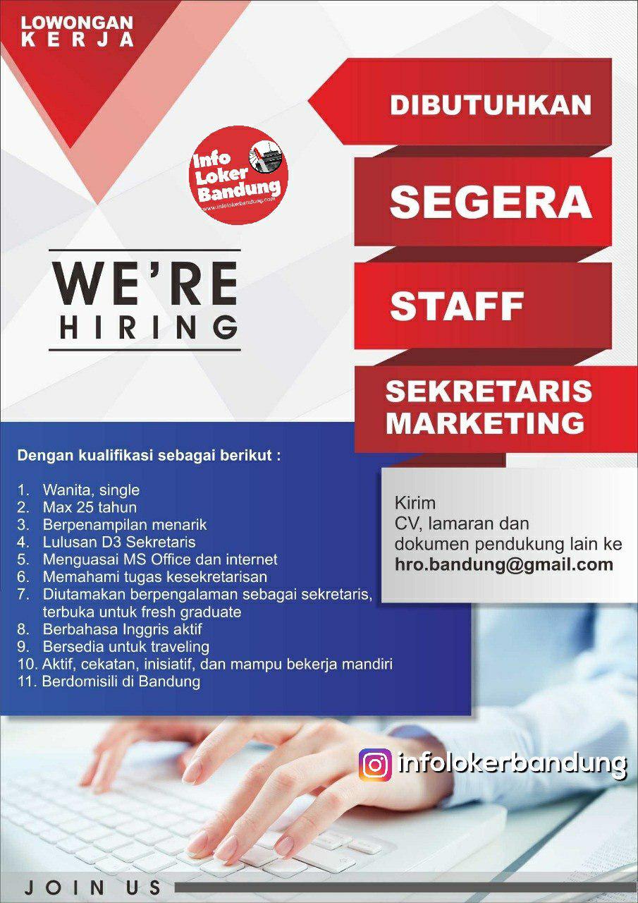 Lowongan Kerja Perusahaan Industri Sepatu & Kaos Kaki Bandung Februari ...