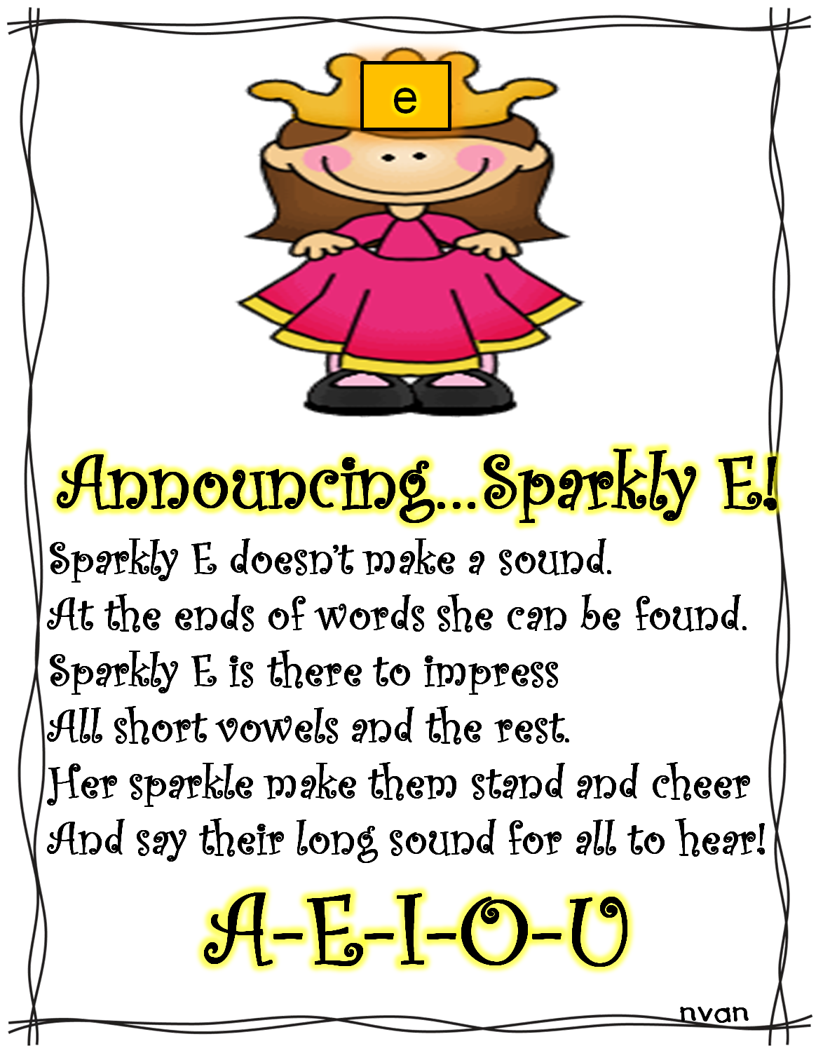 First Grade Wow: Meet the Silent E Gang!