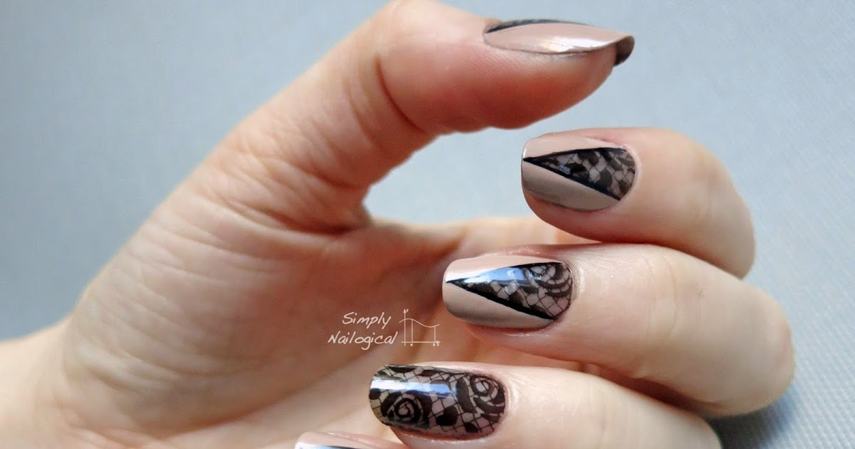 Simply Nailogical: Work (in)appropriate mani Monday: Let's get lacy