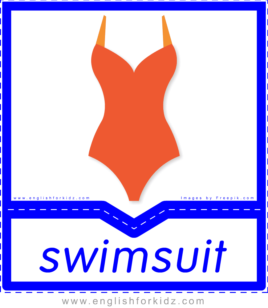 Clothes and Accessories Flashcards. Part 5.