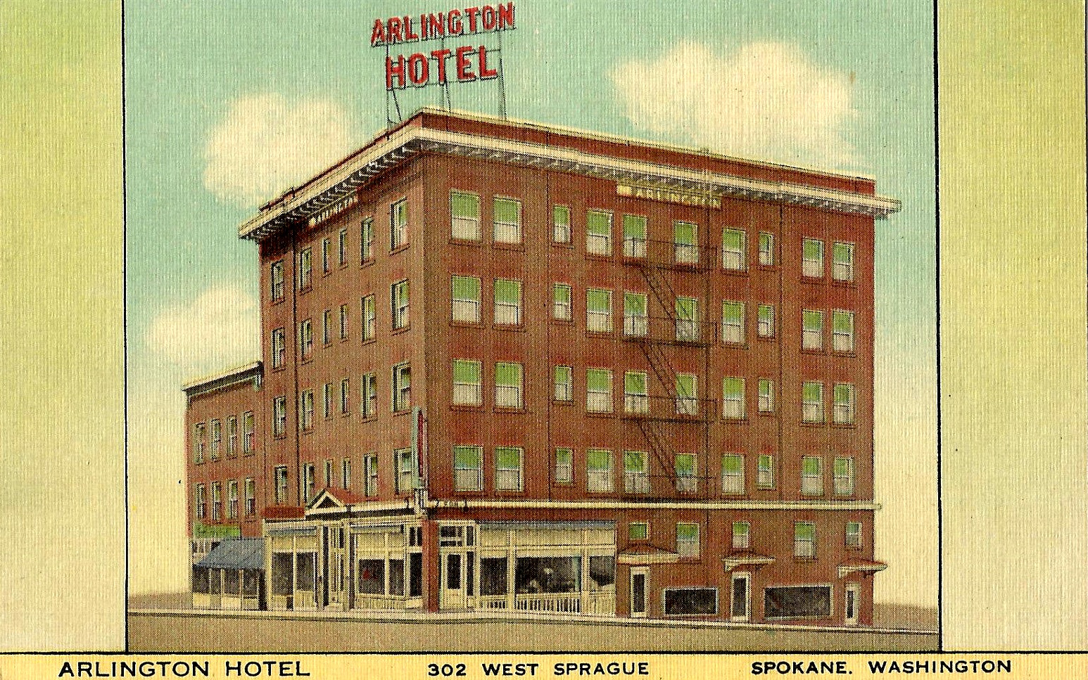 Vintage Spokane: Arlington Hotel