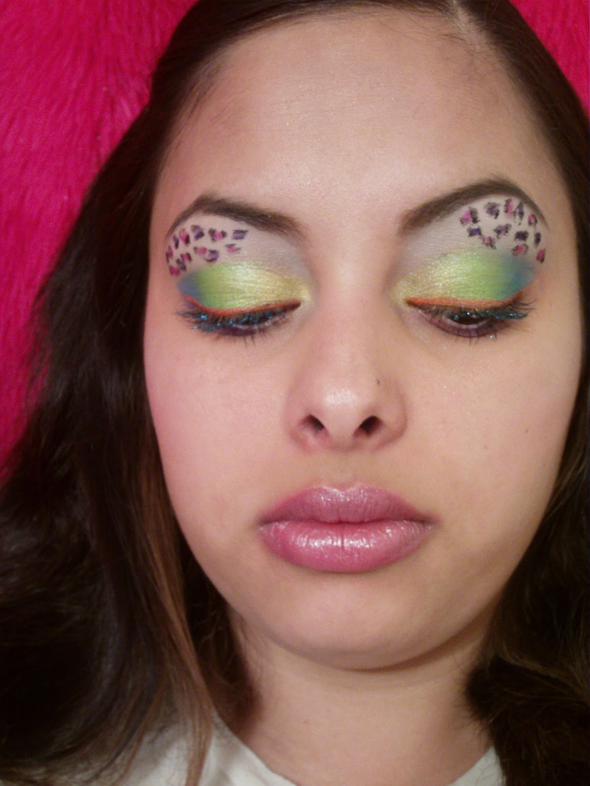 msDivinemakeup's Beauty Blog: Lisa Frank Makeup contest