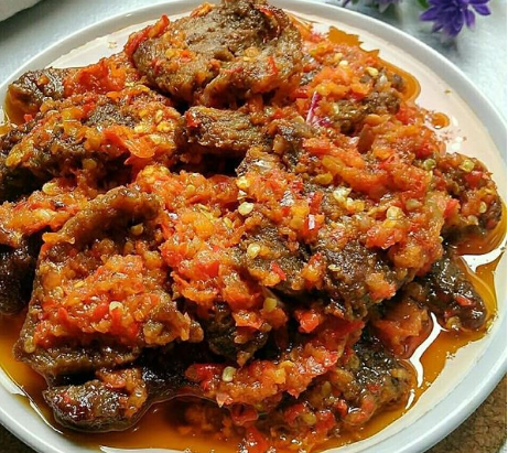 RESEP DENDENG BALADO - Resep Masakan Mertua