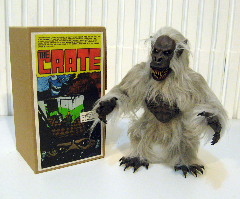 Betomatali 1/6 sculpt and paint works: Creepshow Flufy the crate beast ...