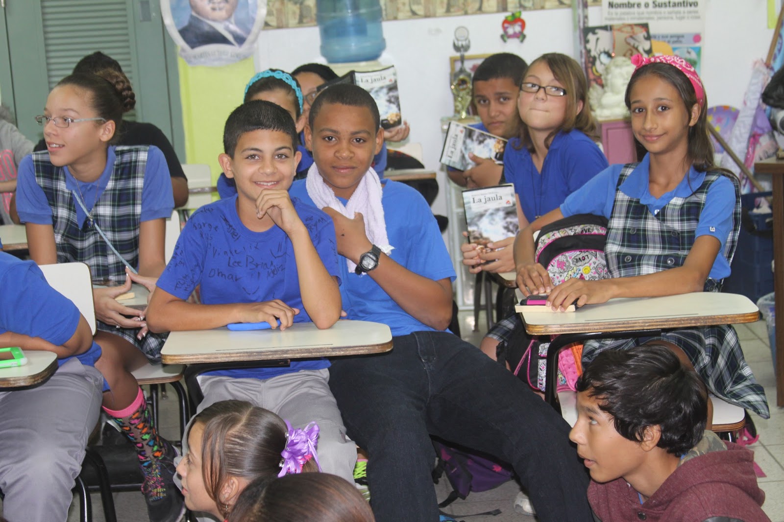 Visita a la Escuela Elemental Urbana Nueva de Ceiba, P.R.