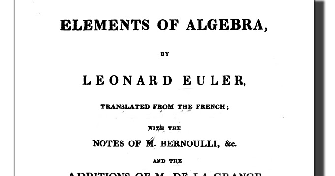 The Book Shelf: Leonard Euler the Great Mathematician, 1841 Article