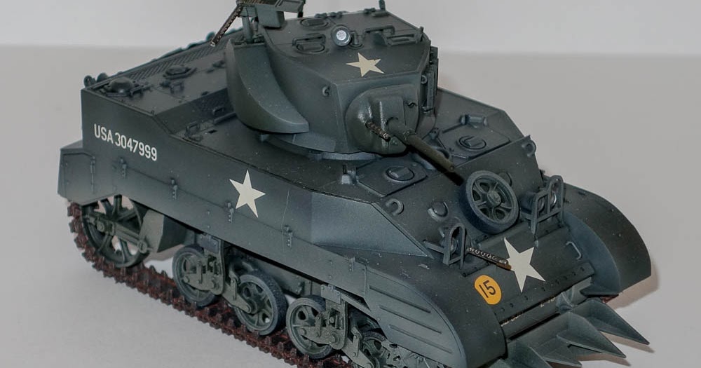 Matt's Models and Comment: M5A1 US Light Tank “Stuart” - Tamiya 1/35 ...