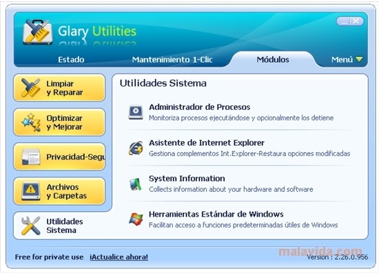 Glary Utilities: Definicion Glary Utilities