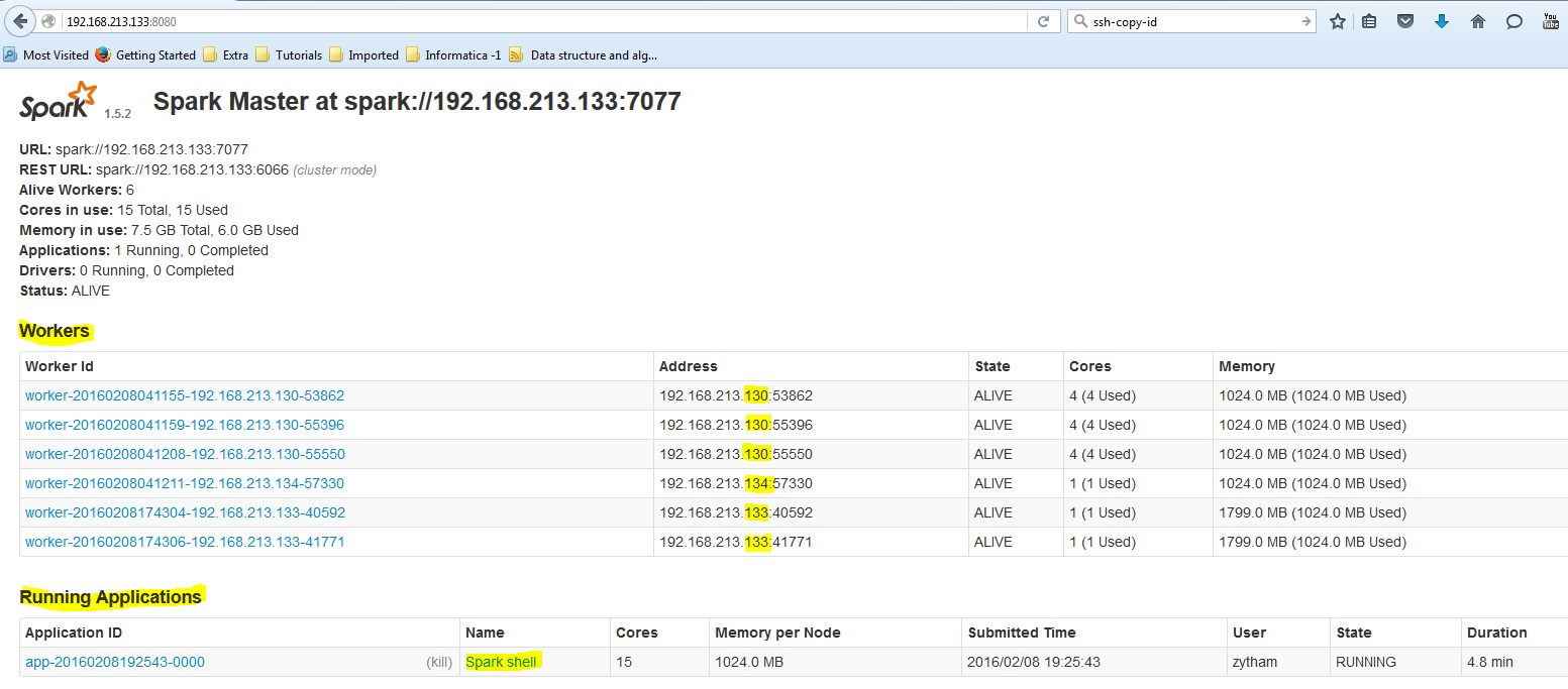 Set-up N nodes spark cluster and launching in standalone mode using ...