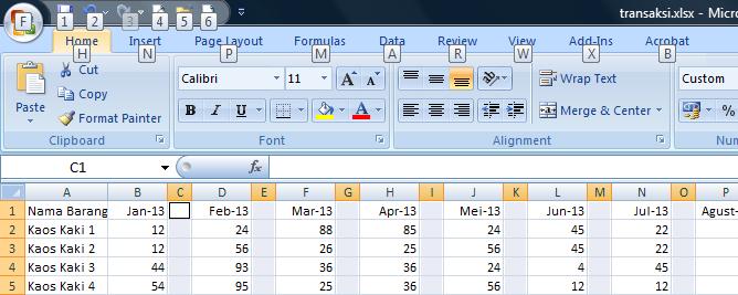 Mengenal Tombol Keyboard Shortcuts pada Microsoft Excel - Teknologi ...