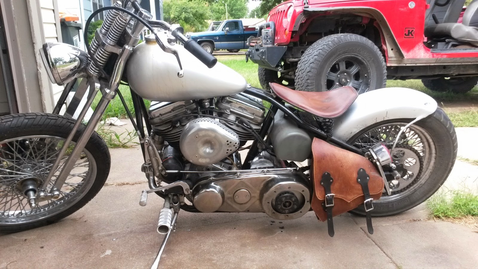 Harley Shovelhead Bobber Springer