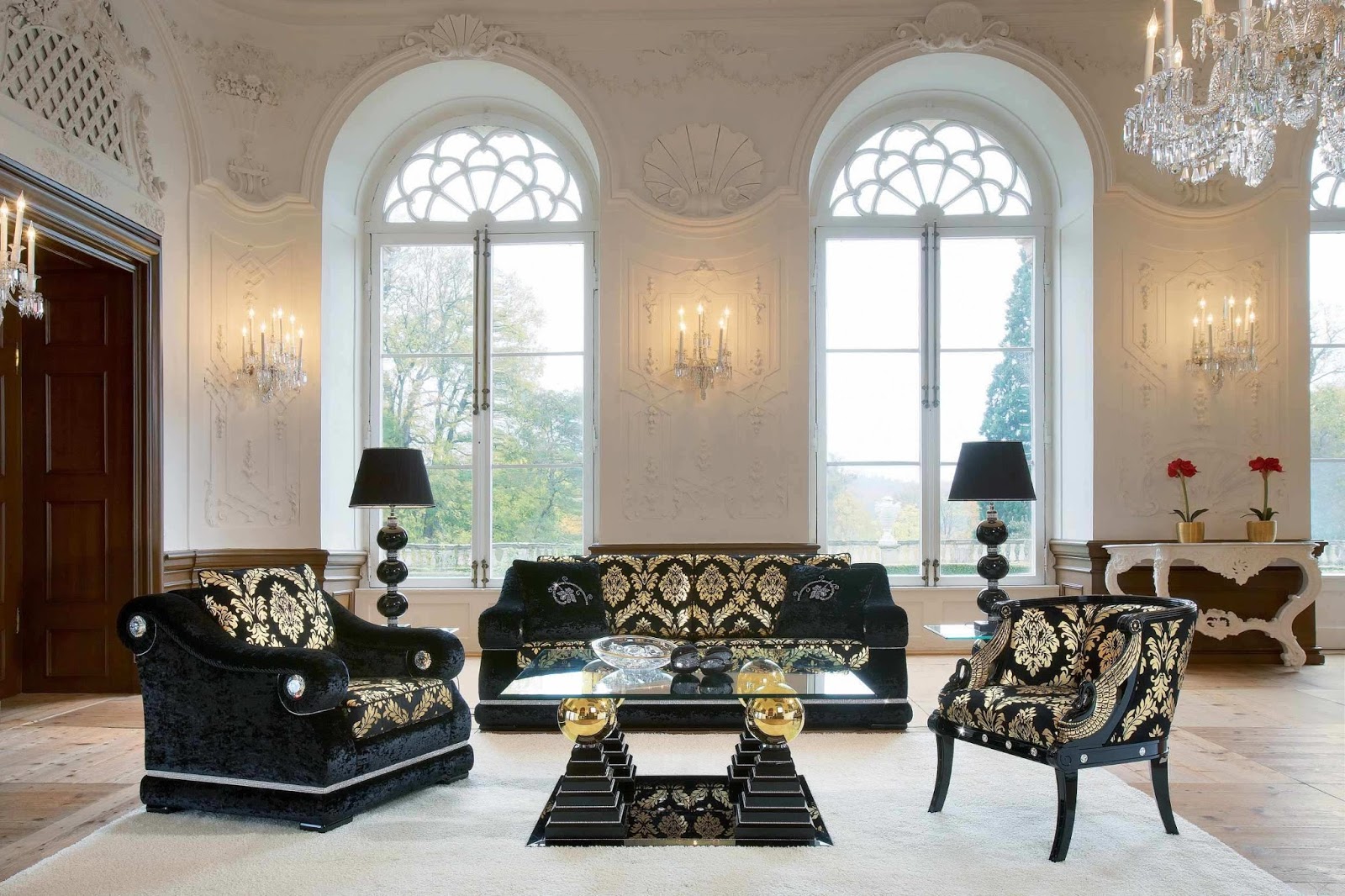 Bagi Anda Pecinta Kemewahan? berikut rujukan Ruang Tamu dengan tema ...