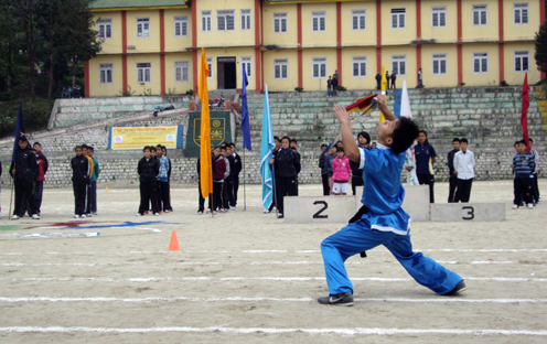 Sikkim NOW!: 1,250 sportspersons descend on Gangtok for 9-day event