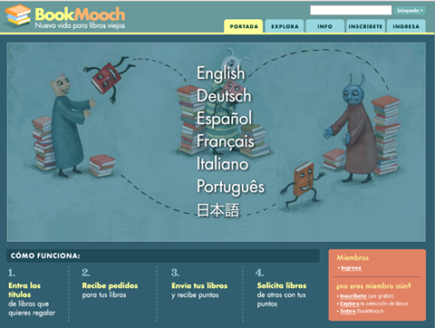 Blog de la Biblioteca General María Moliner de la UM.: "BookMooch"