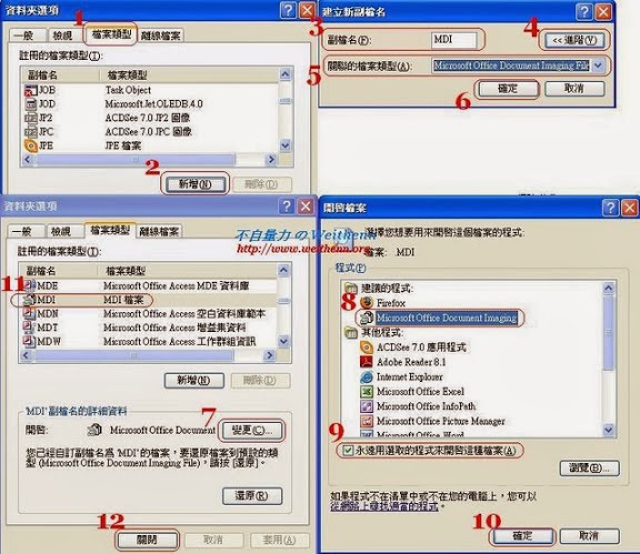 如何開啟 MDI 或 TIFF 檔案 ~ 不自量力 の Weithenn