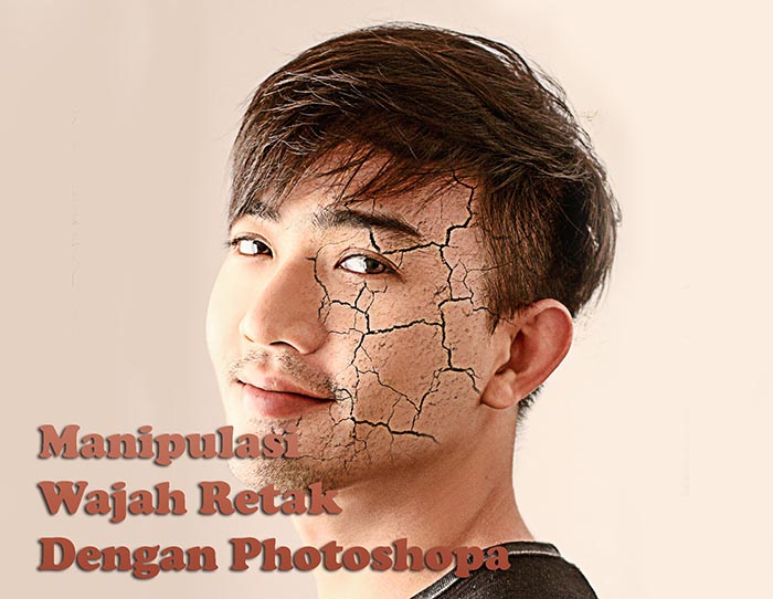 Wallpaper Cermin Retak