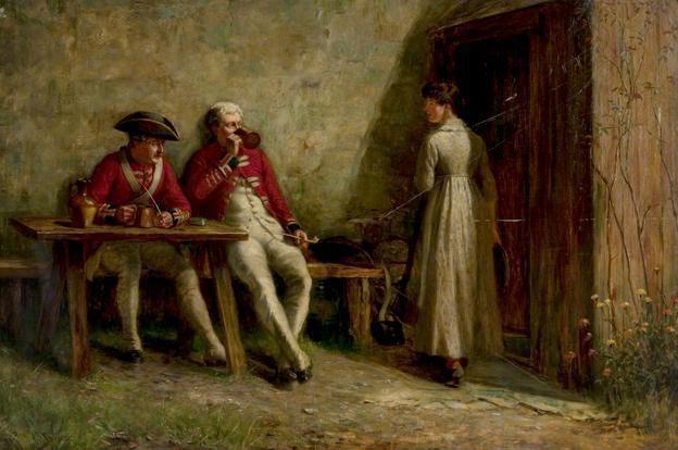 British Paintings: Duncan Mackellar - 'The bee that sips the honey gets ...