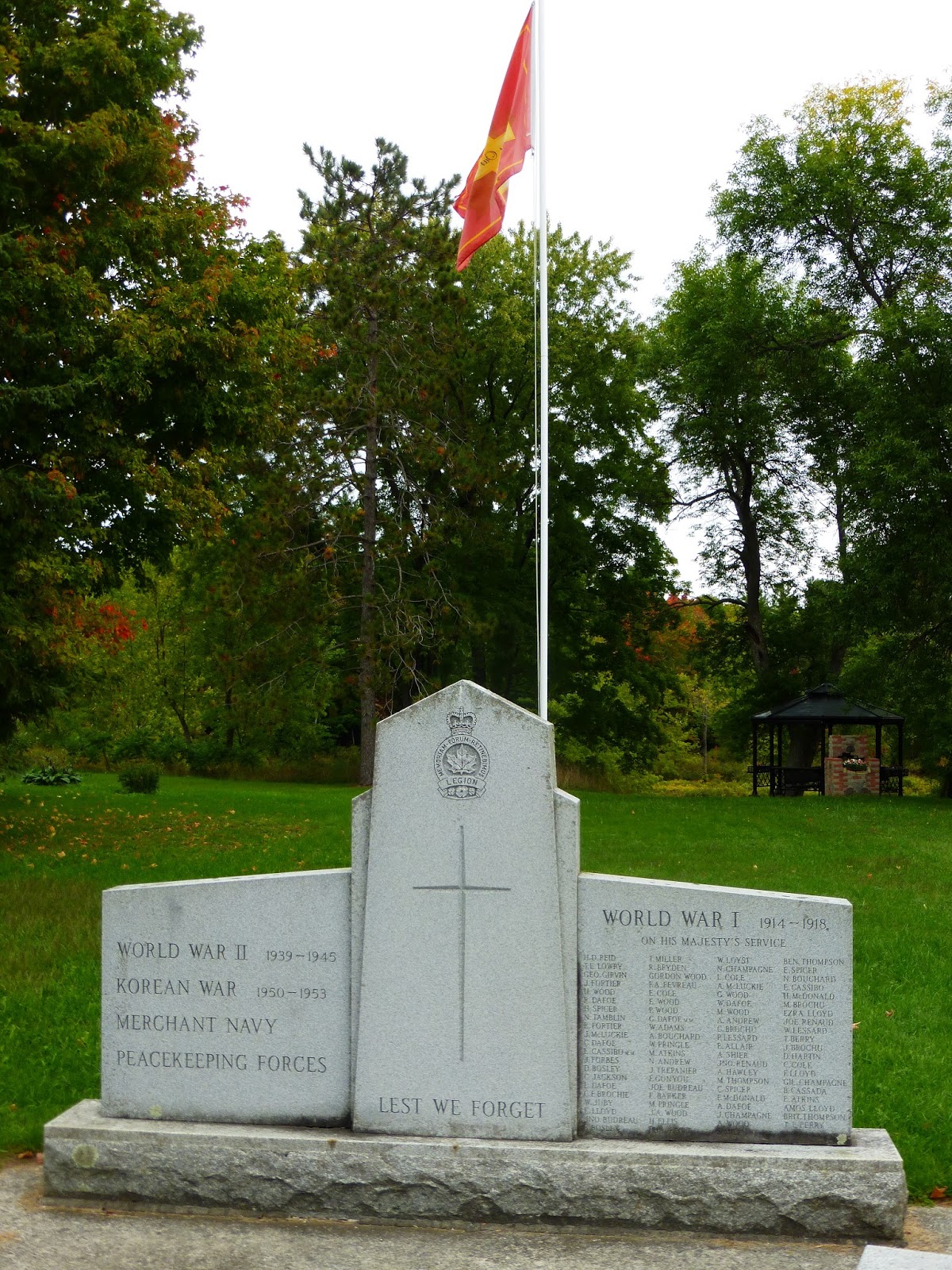 Ontario War Memorials: Flinton