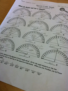 Using a Protractor | Teaching in Room 6
