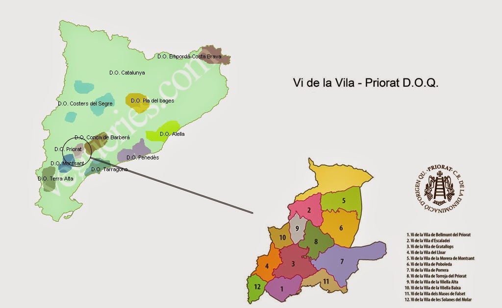 Probando Vinos: Camins del Priorat - 2013