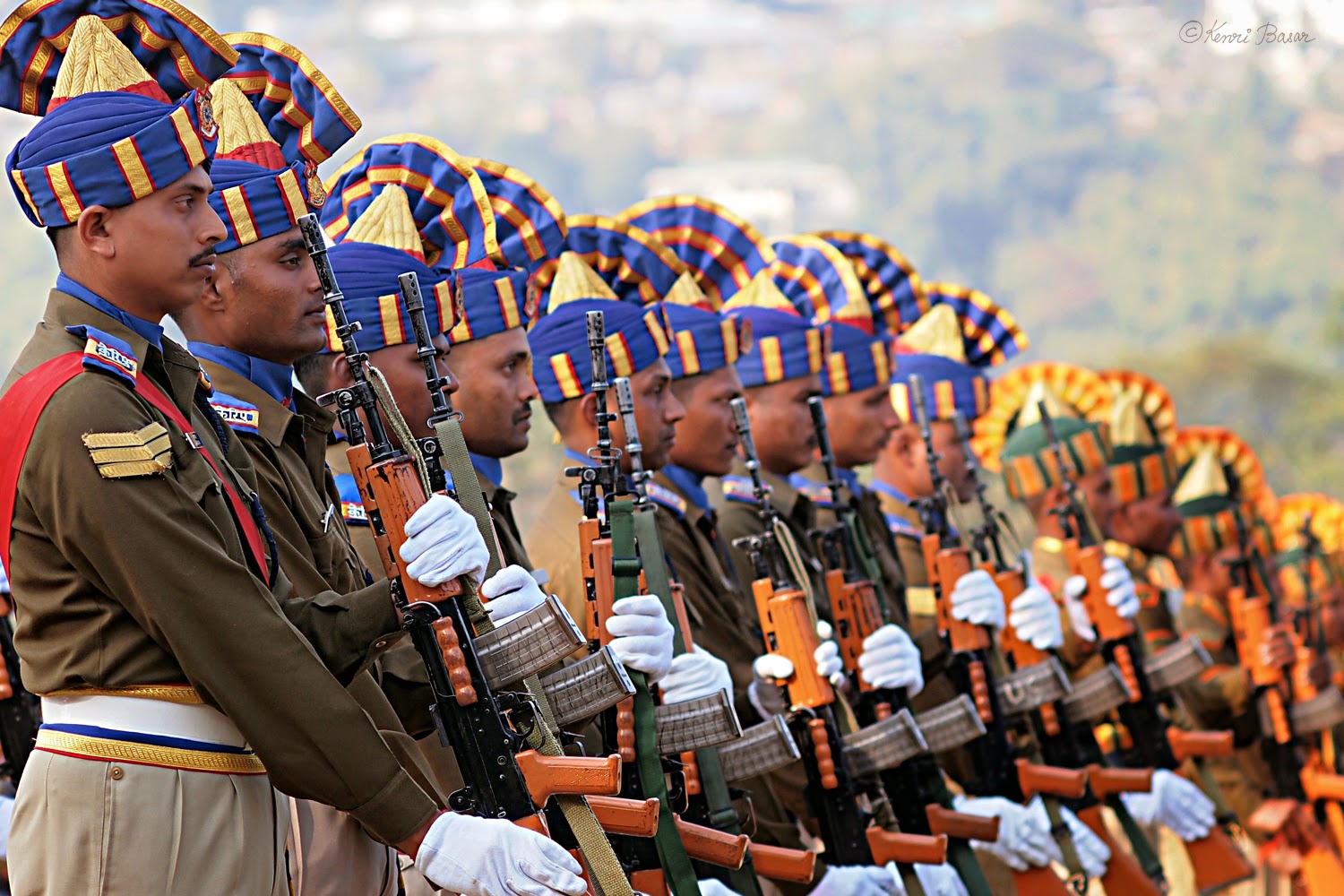 Through my lens: Perspective (Indian Police Uniform)