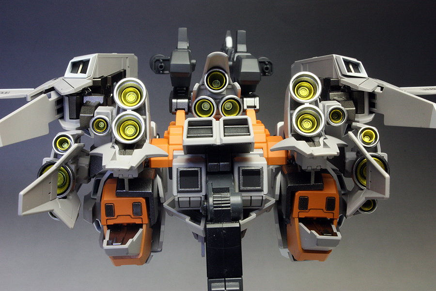 GUNDAM GUY: HGUC 1/144 ReZEL Type C [Defenser b-Unit] [GR] - Painted Build