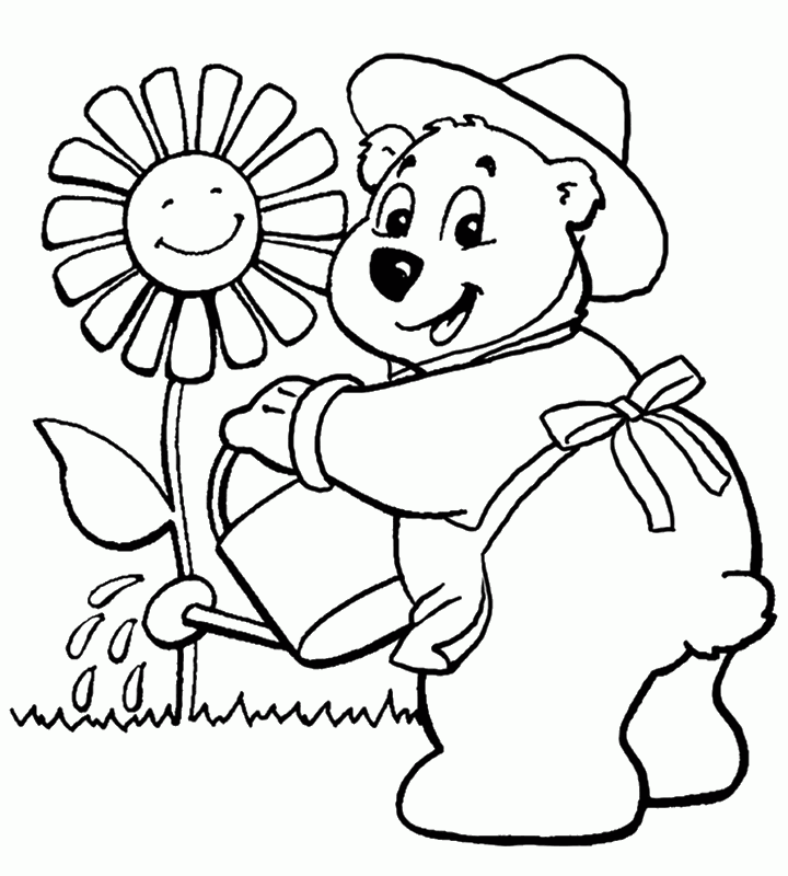 Maestra de Infantil: Dibujos para colorear de la primavera