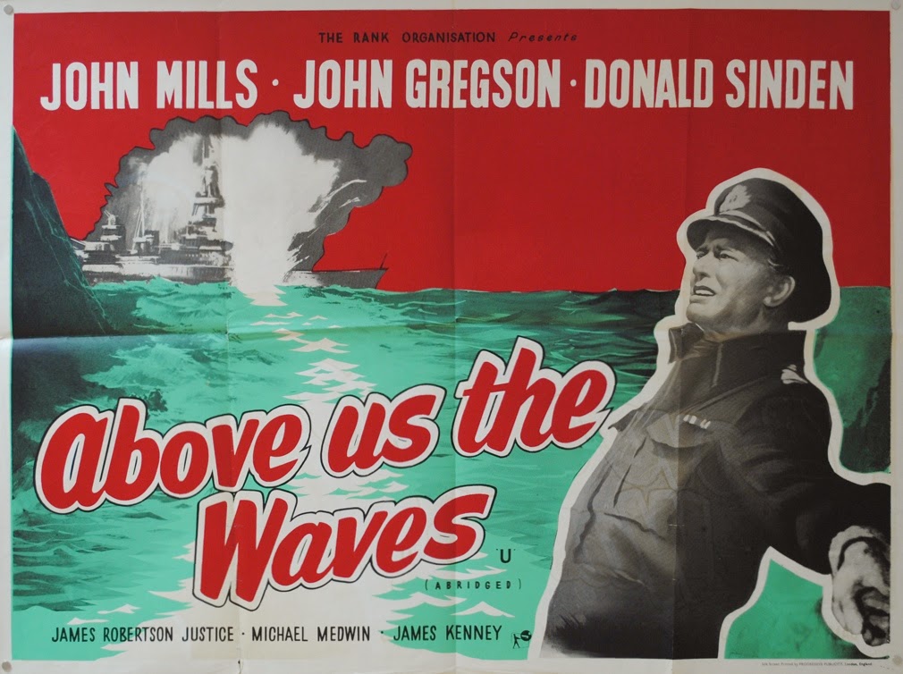 Classic Movie Ramblings Above Us The Waves 1955