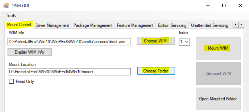Animus Prime: Add GImagex to Your WinPE Environment