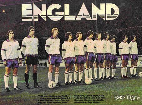 ENGLAND 2 WEST GERMANY 0 – International Friendly, 12th March 1975 ...