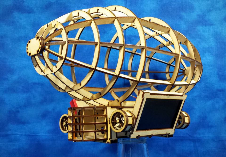 Tabletop Fix: Burn In Designs - New Police Blimp Preview