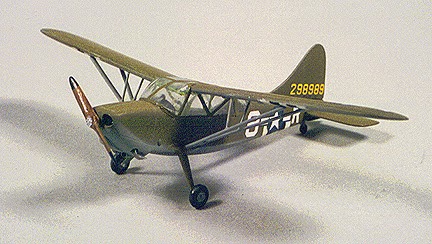 AIRPLANE SCALE MODELKIT: STINSON L-5 Sentinel