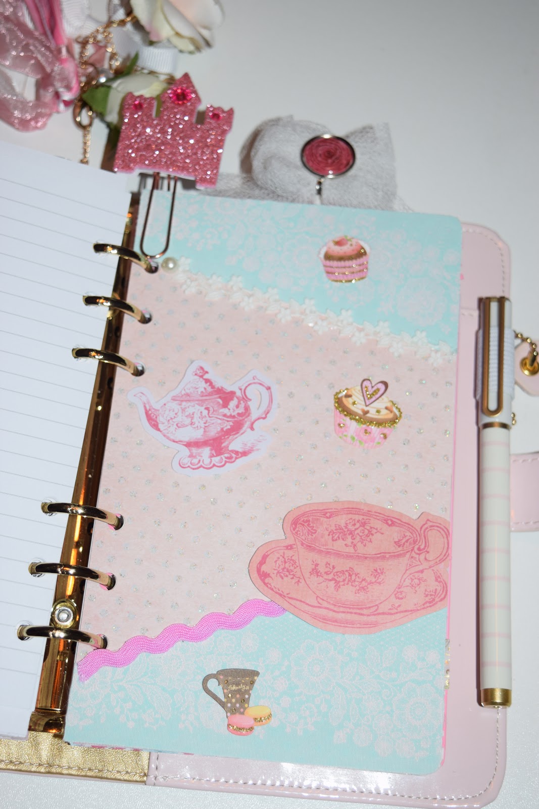 Shireece Planner: Décorer son planner shabby chic [Set up planner #1]