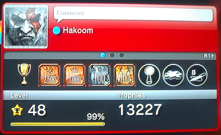 Hakoom Trophy page: Hakoom Hits LVL 48 & 49