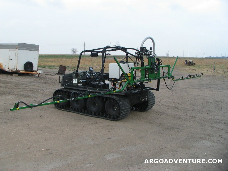 Argo Adventure: 2013 ARGO XTI 8X8 WEED SPRAY RIG