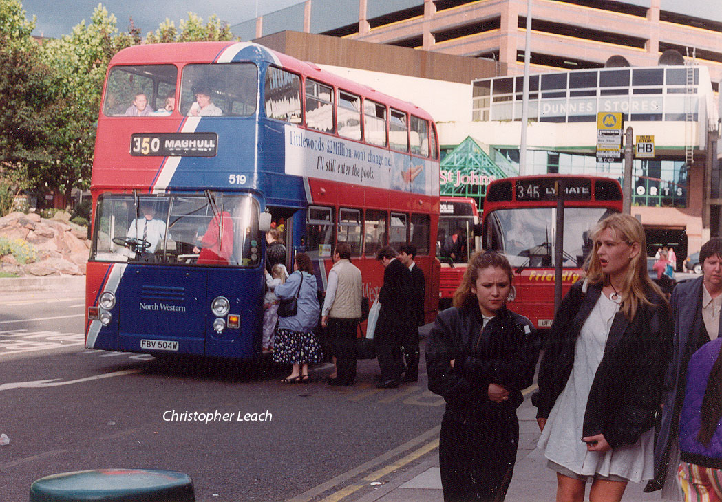 Busworld Photography: Ribble ECW bodied Atlantean in Liverpool