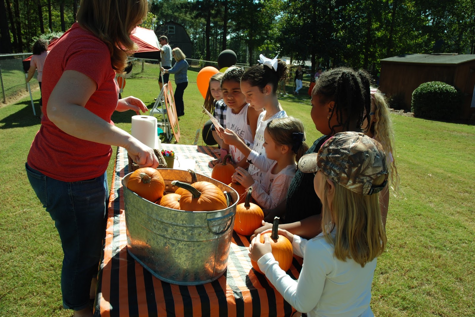 Ella's Fall Festival Birthday Party + Printables - My Glittery Heart