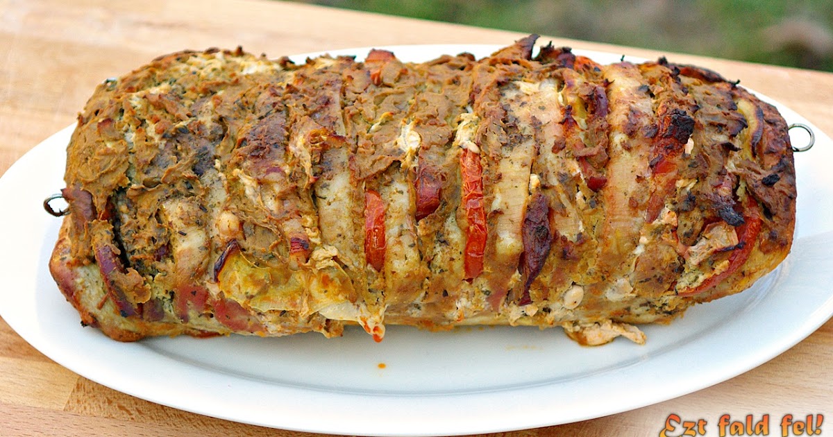 Szilveszteri karaj gazdagon - zsebes karaj