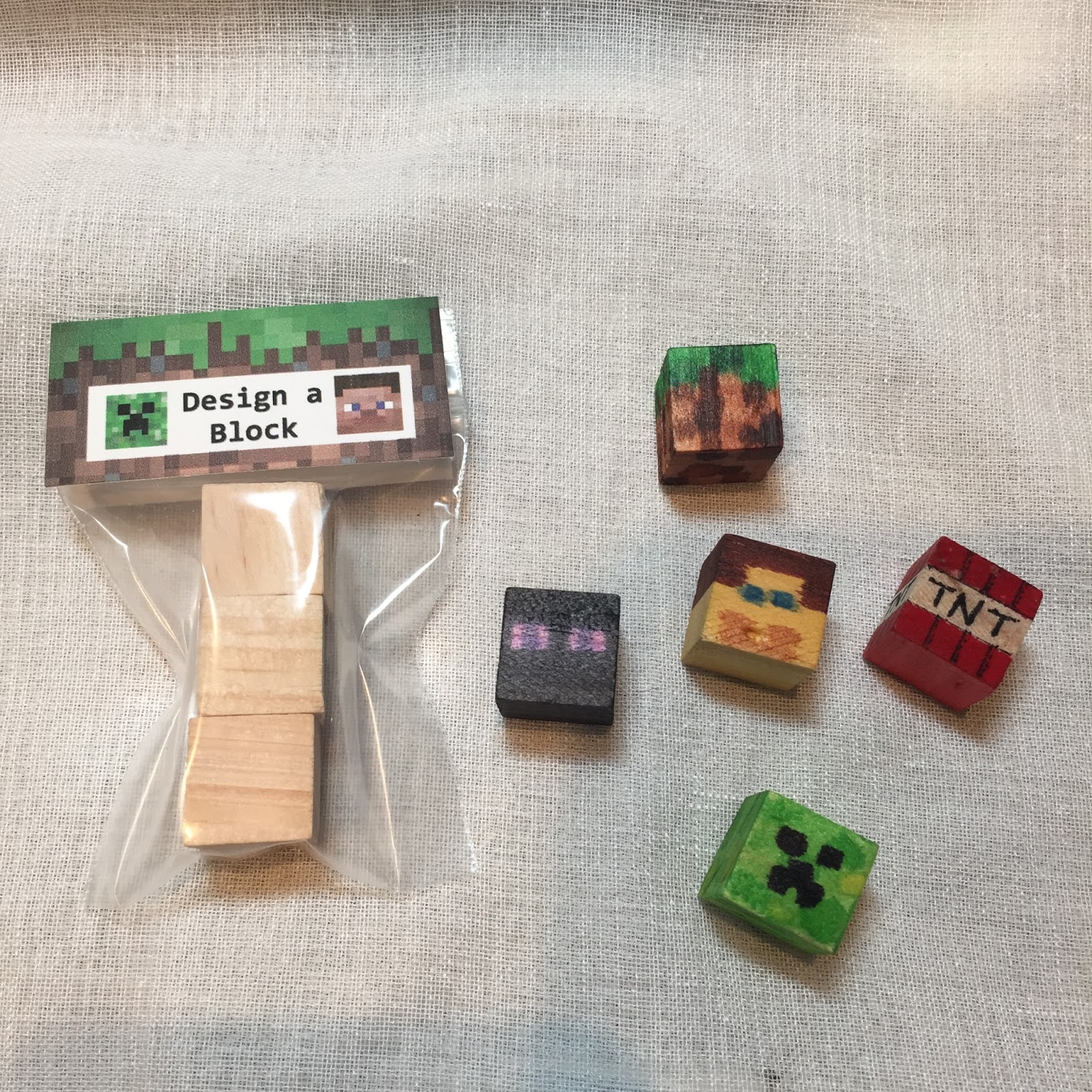 Vintage Scraps Canada: Minecraft Loot Bags
