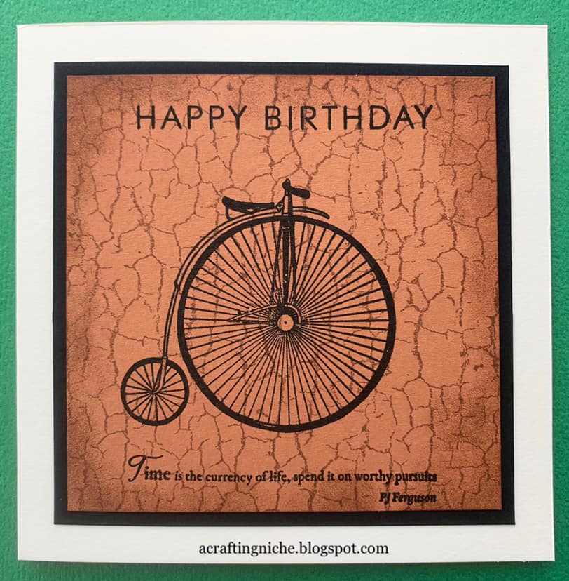 Happy Birthday Retro Man