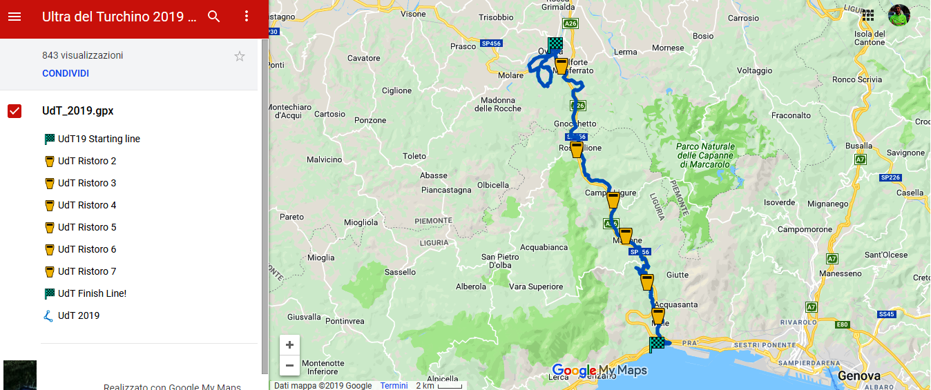 Gli iscritti all'Ultra del Turchino. L'avventura sta per iniziare!